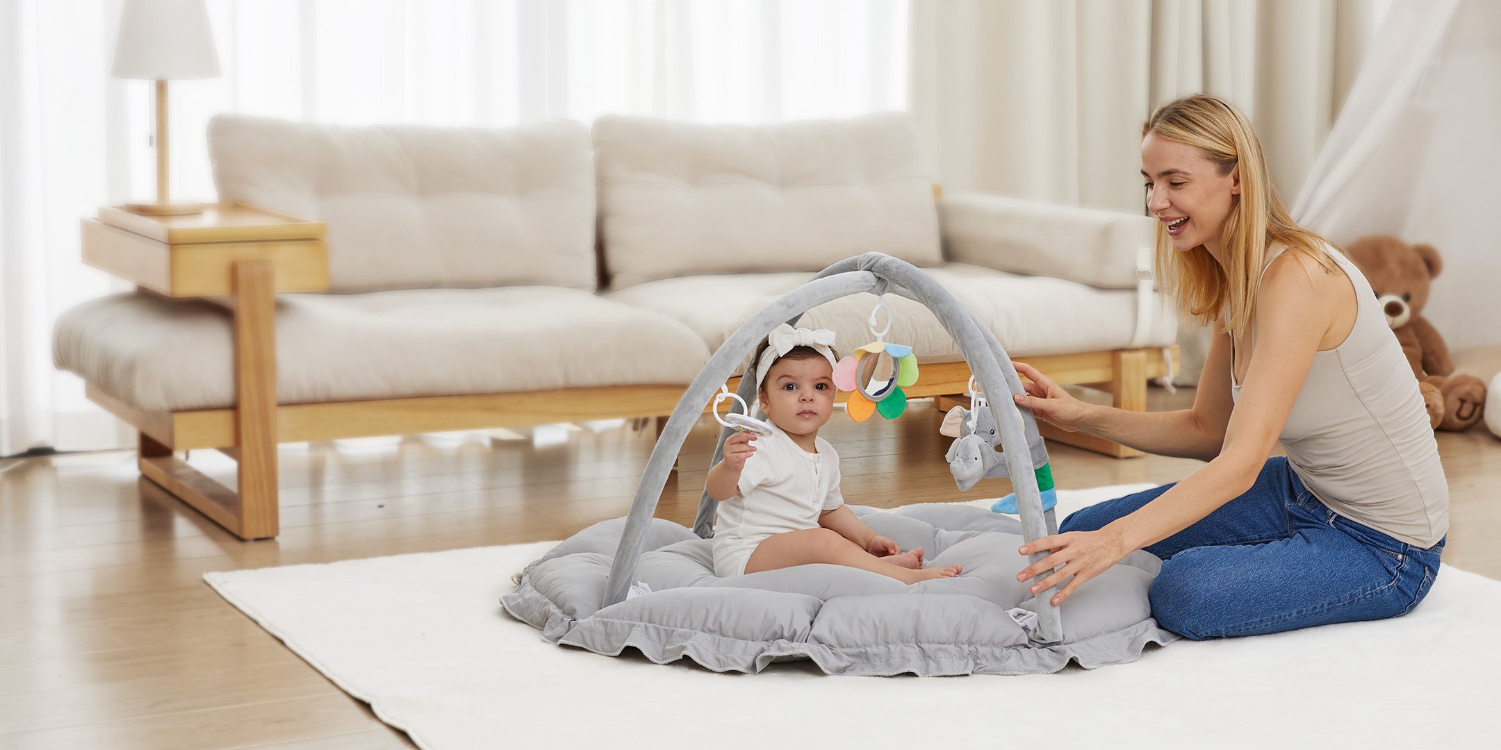 Angelbliss® Baby Bassinet,Bouncer,Playpen,Swing and More!